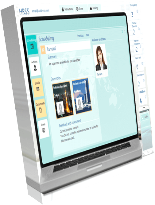 HR Scheduling Simulation - Simenco