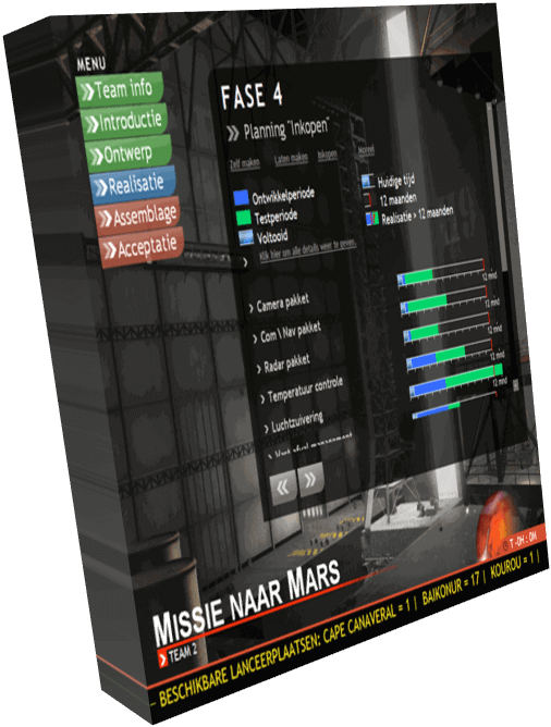 Missie naar Mars: Project management [game] | Simenco